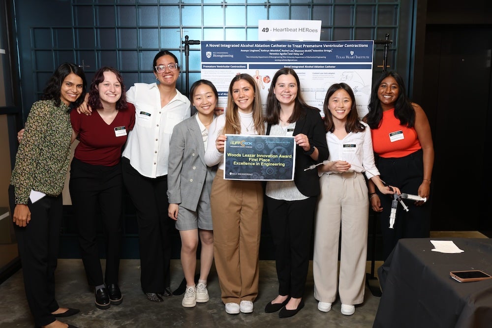 2024 Huff Engineering Design Showcase winners announced | Rice News | News and Media Relations ...